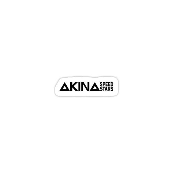 "Akina Speed Stars" Stickers by tonkat | Redbubble