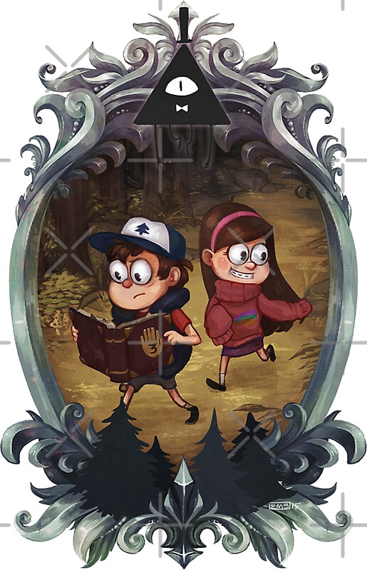 Gravity Falls: Stickers | Redbubble