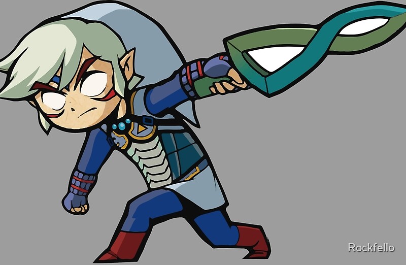 Fierce Deity Toon Link Laptop Skins By Rockfello Redbubble