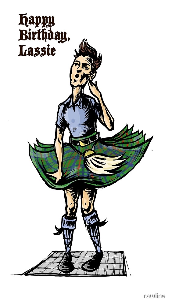 Happy Birthday Lassie By Rawline Redbubble
