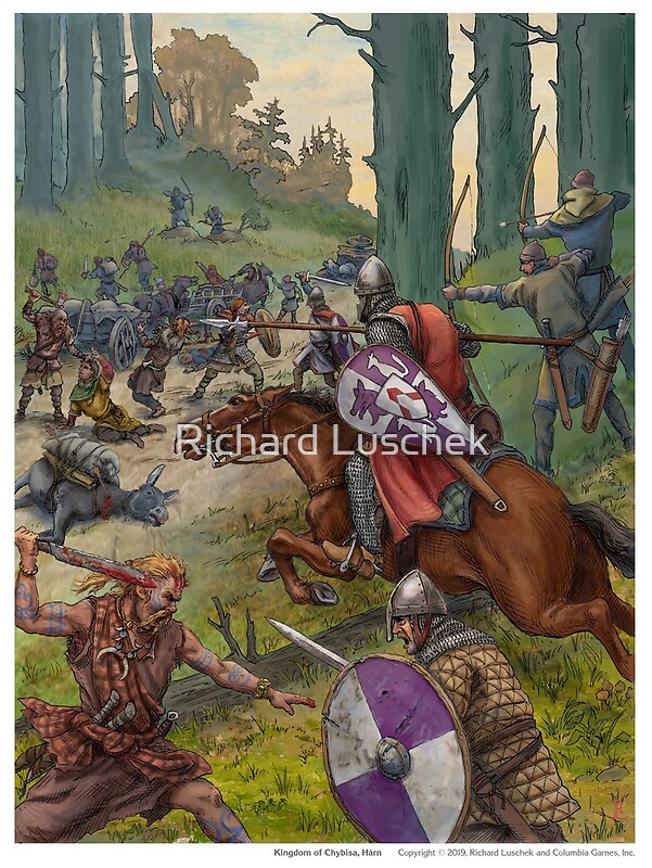 "Kingdom of Chybisa" by Richard Luschek | Redbubble
