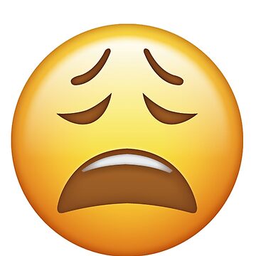"Tired Emoji" Greeting Card for Sale by FruitfulMerch | Redbubble