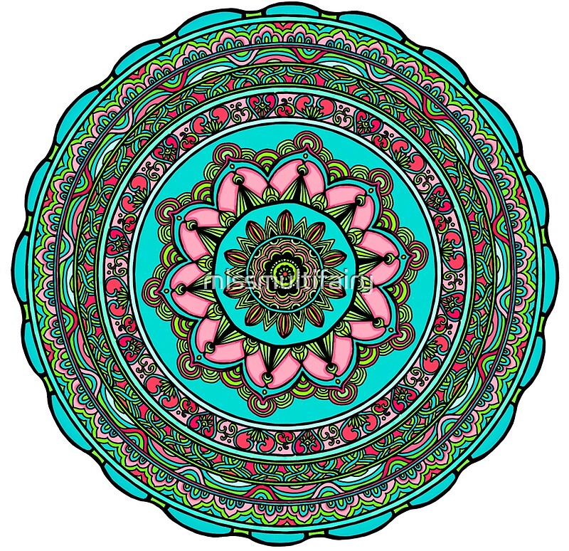 "awakening mandala art" by missmultifairy | Redbubble
