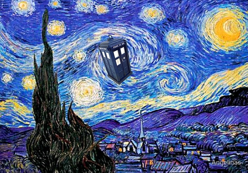 Starry Night Tardis: Posters | Redbubble