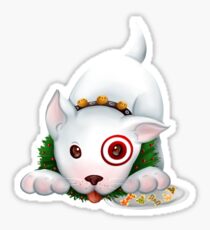 Target Dog Stickers | Redbubble