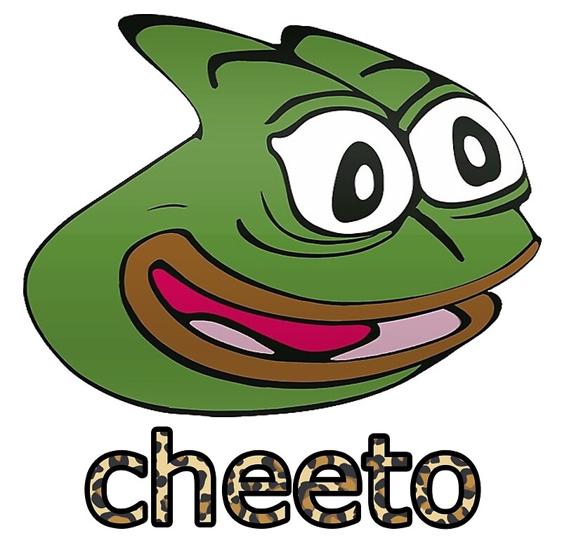 "Pepega cheeto (xQc)" by TriHard7 | Redbubble