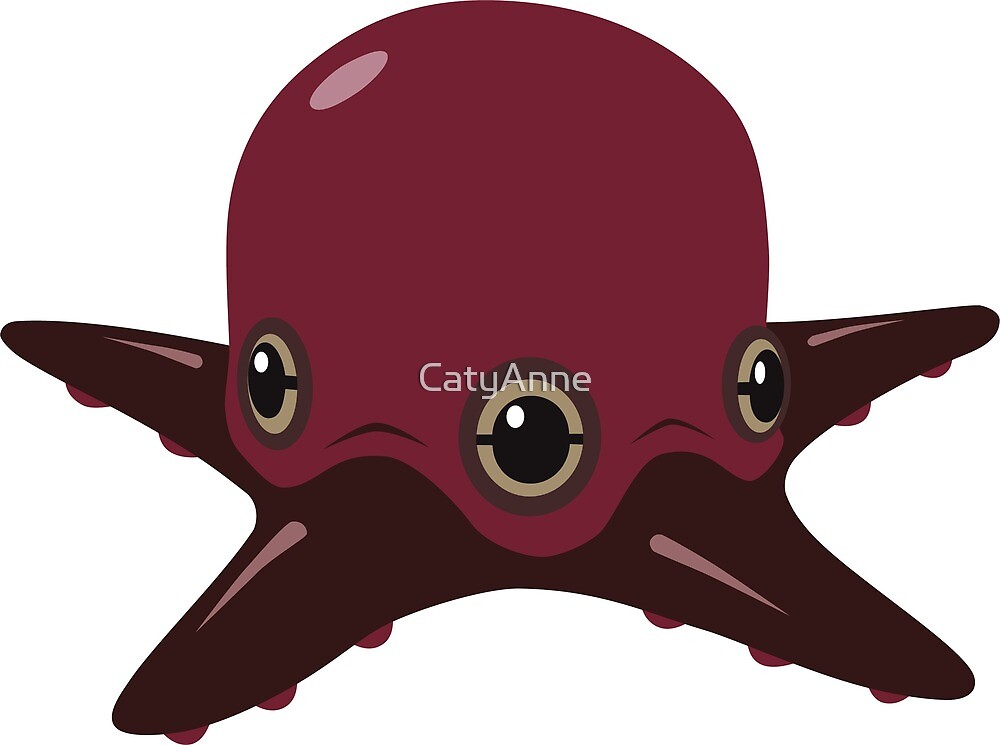 "Purple Pentapus" by CatyAnne | Redbubble
