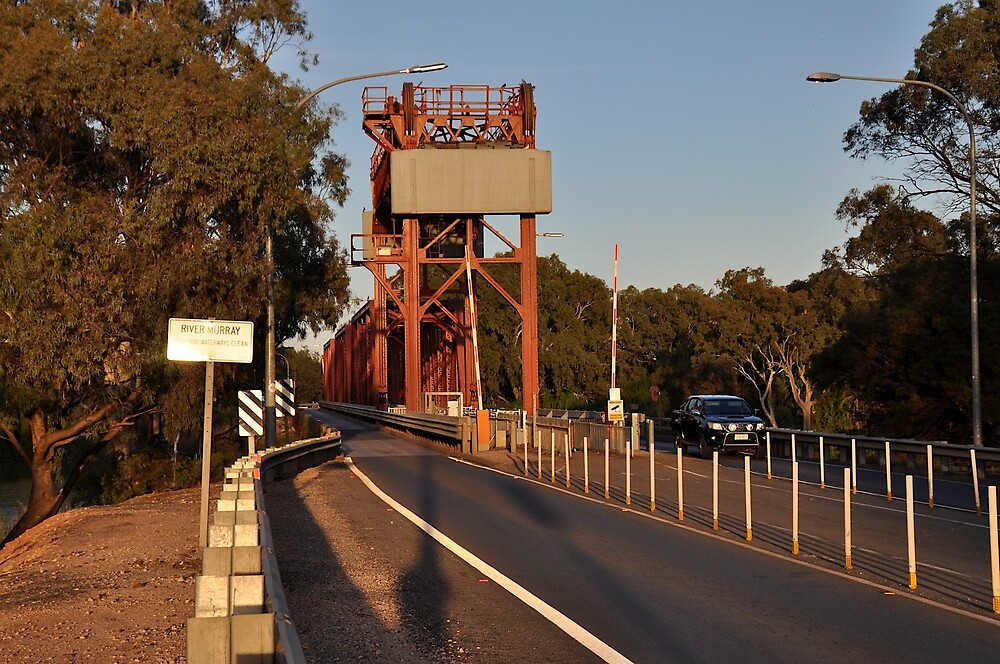"Lift Span Bridge, Paringa, SA, Australia 2019" by muz2142 | Redbubble