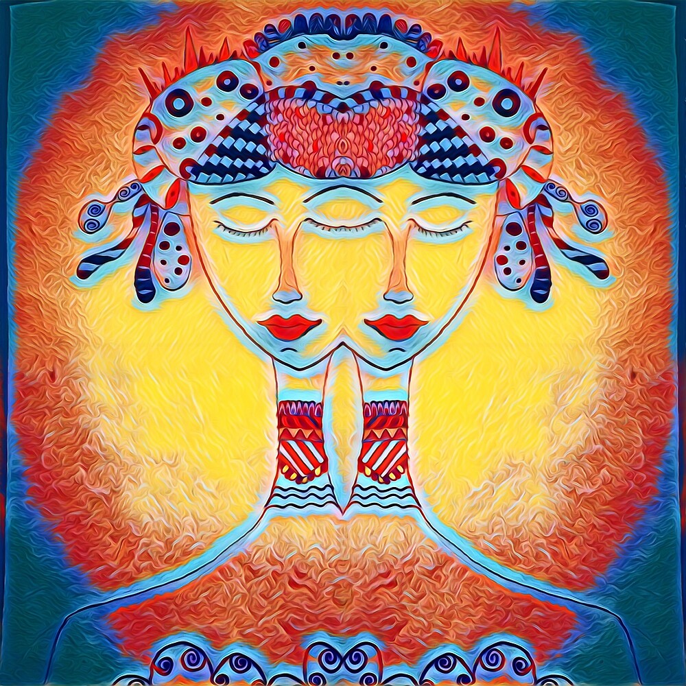 "CREATIVE TWINS PEACE. GOOD KARMA 1" by mister-john | Redbubble