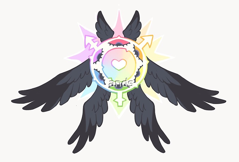 "trans angel" by ands | Redbubble