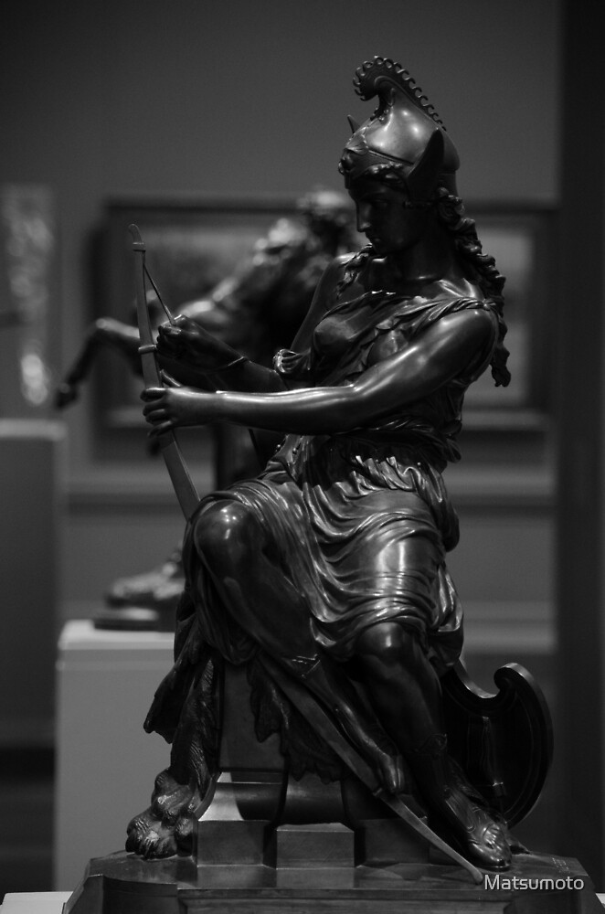 "Amazon Preparing for Battle (Queen Antiope or Hippolyta?), or Armed ...