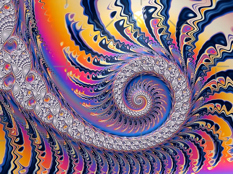 "Attractive Fantasy Spiral" by Elisabeth Lucas | Redbubble