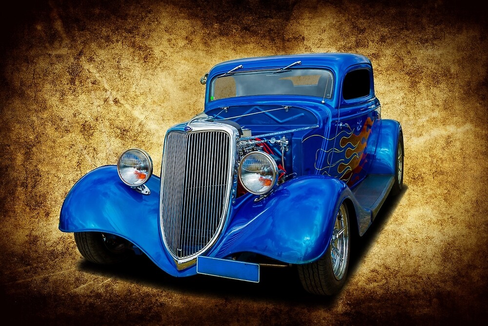 "34 Coupe" by Hawley Designs | Redbubble