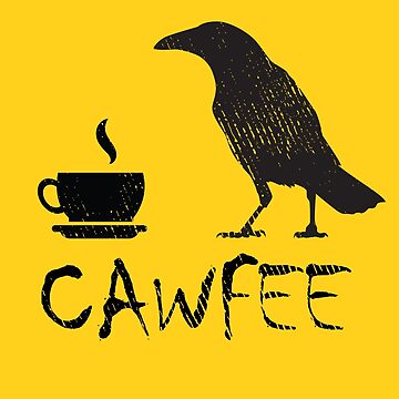 "Cawfee" Essential T-Shirt for Sale by SchoomDesigns | Redbubble