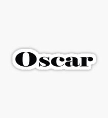 Oscar Name Stickers | Redbubble