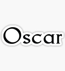 Oscar Name Stickers | Redbubble