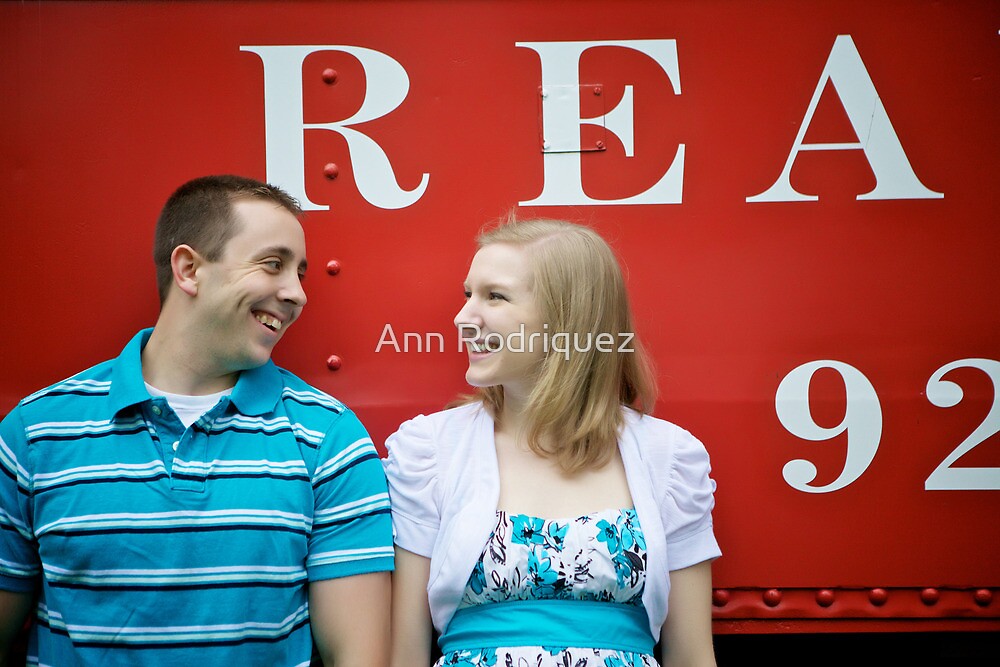 "Reading Railroad" by Ann Rodriquez | Redbubble