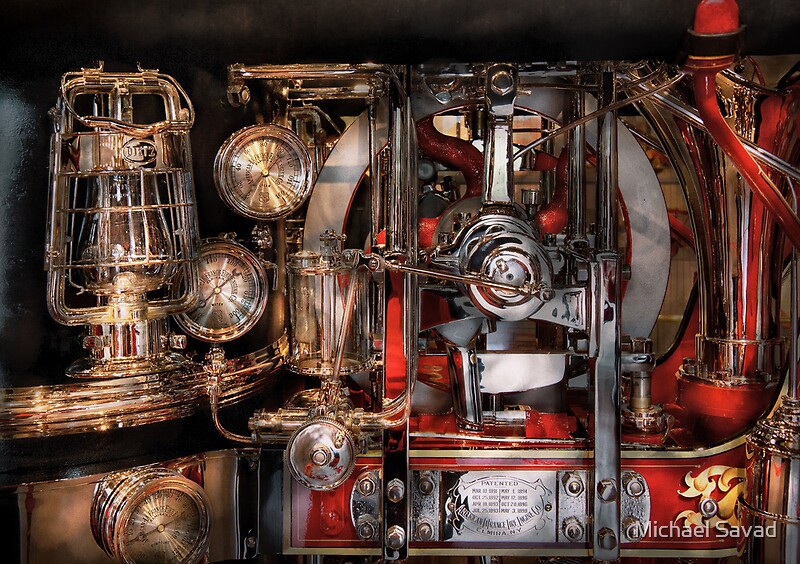 "Steampunk - Check the gauges " by Michael Savad | Redbubble
