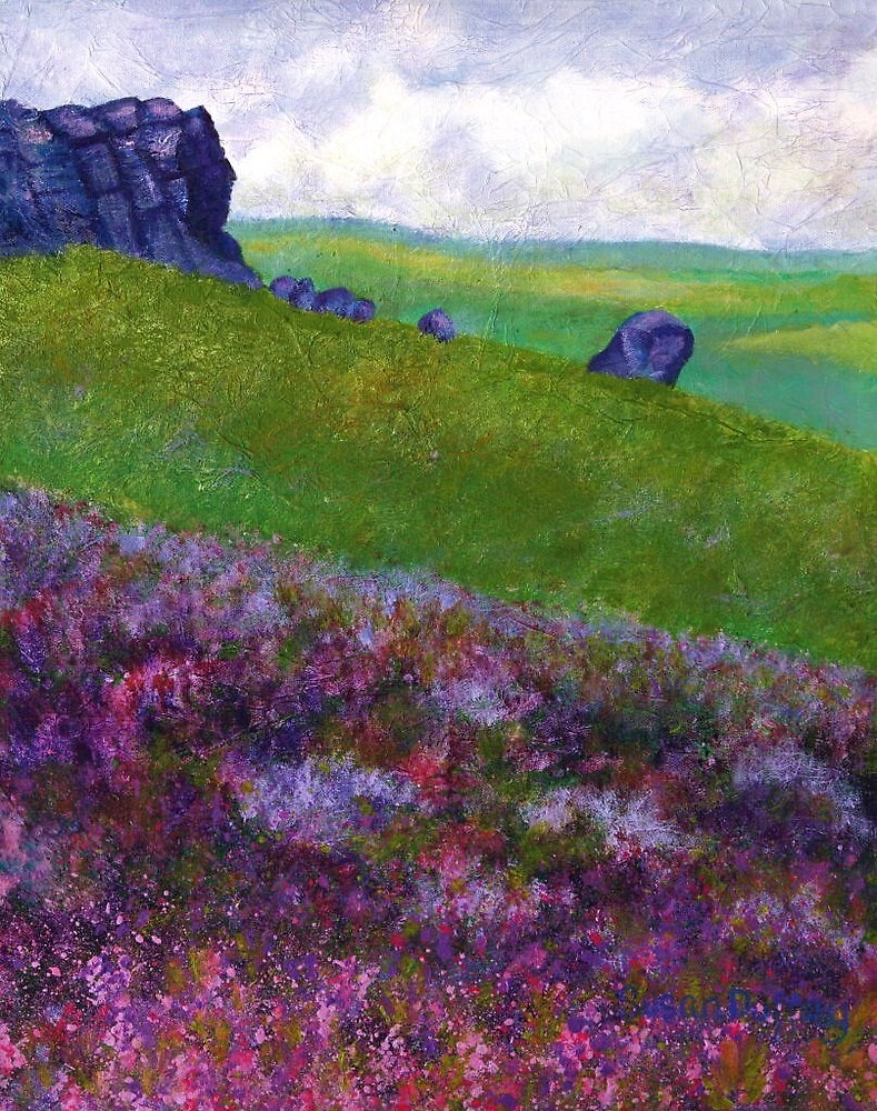 "Heather Moor" by Susan Scott | Redbubble