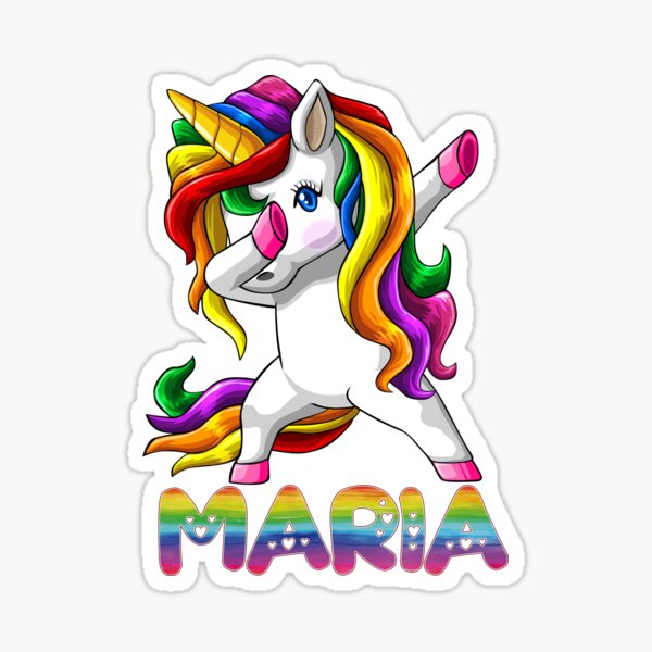 Maria Name Stickers | Redbubble