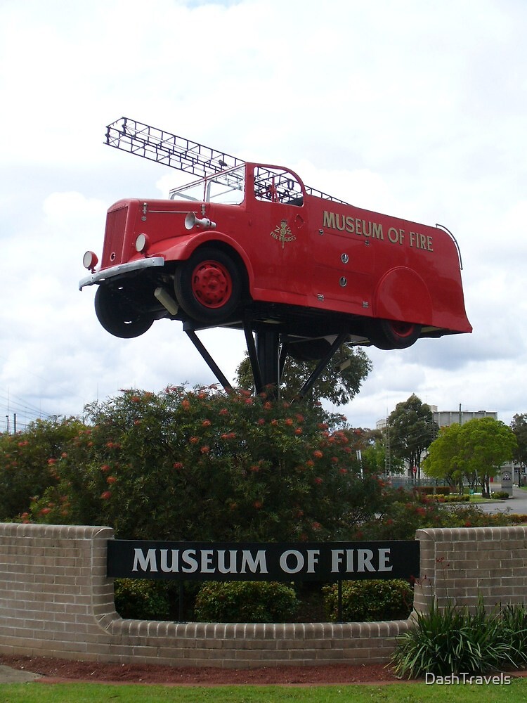 "Museum of Fire, Penrith" by DashTravels | Redbubble