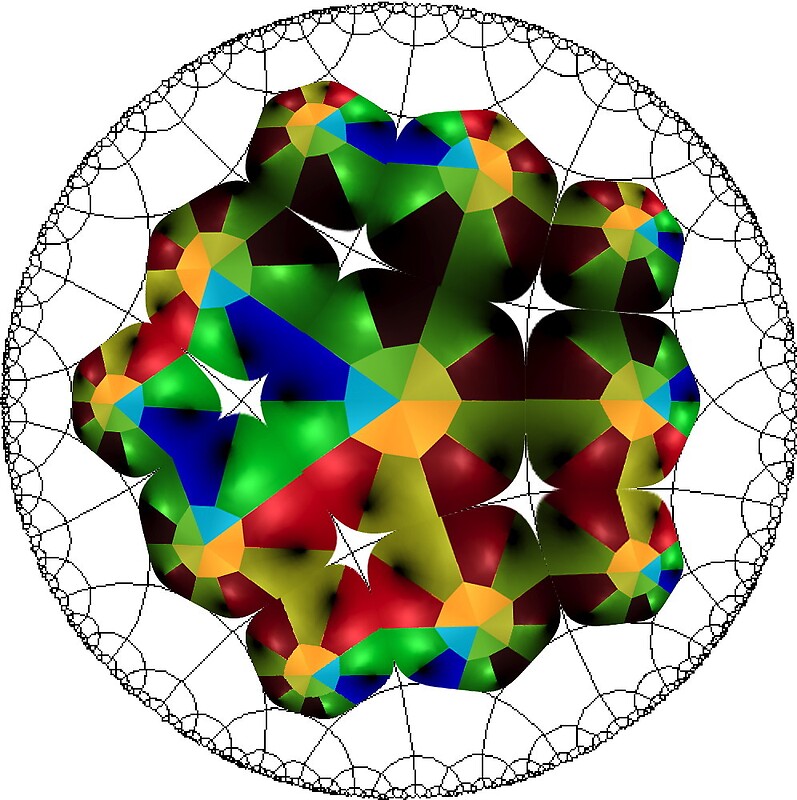"The Calabi-Yau Manifold 4-5-Tiles the Poincaré Disk" by Stewart ...