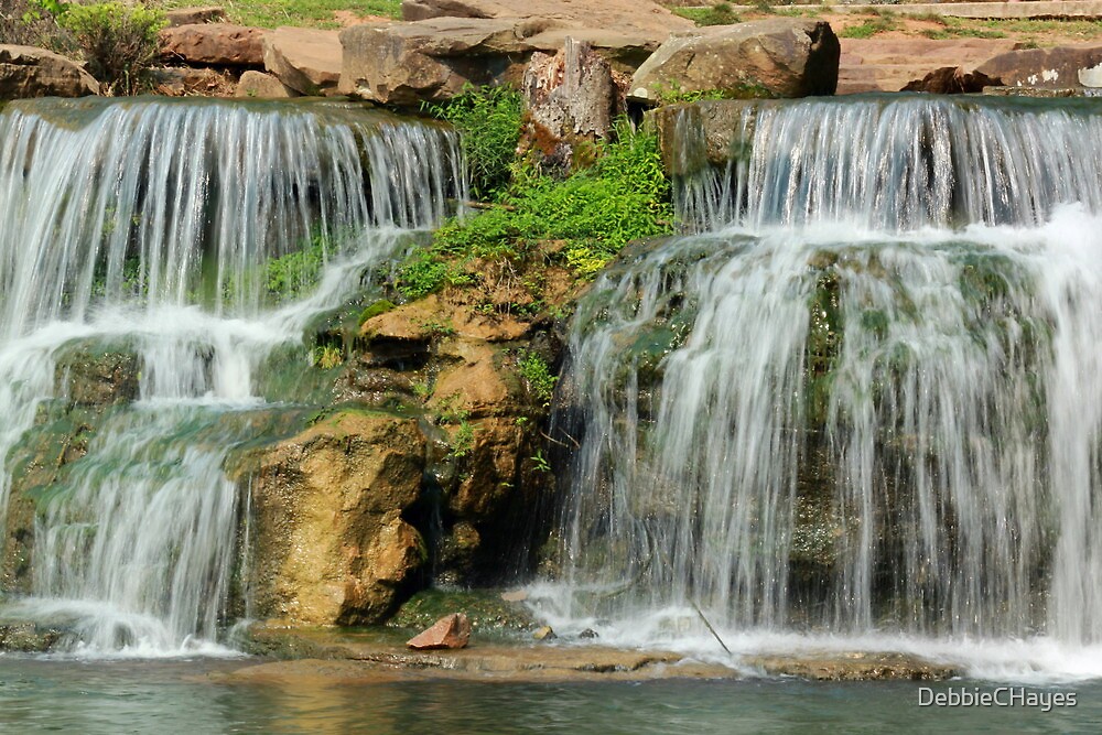 "Waterfall - Spring Park, Tuscumbia, Alabama" by DebbieCHayes | Redbubble