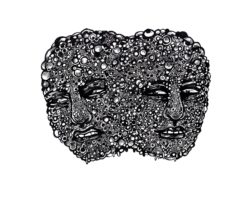 "Gross Face" by JVTart | Redbubble