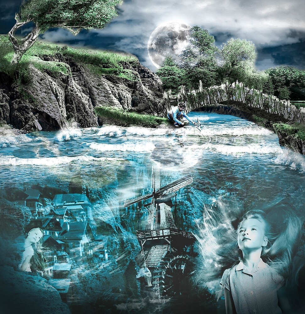 "Ghost River" by Yvonne Falkenhagen | Redbubble