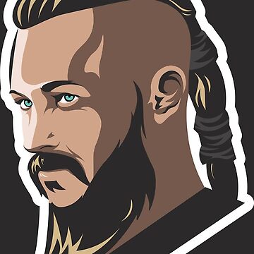 "RAGNAR" Stickerundefined by geoffsvg | Redbubble