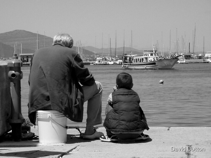"Tell Me Another One Granddad. Alghero, Sardinia" by David Dutton ...