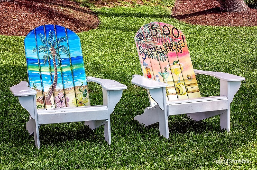 "5:00 O'Clock Somewhere" by Craig Bernstein | Redbubble