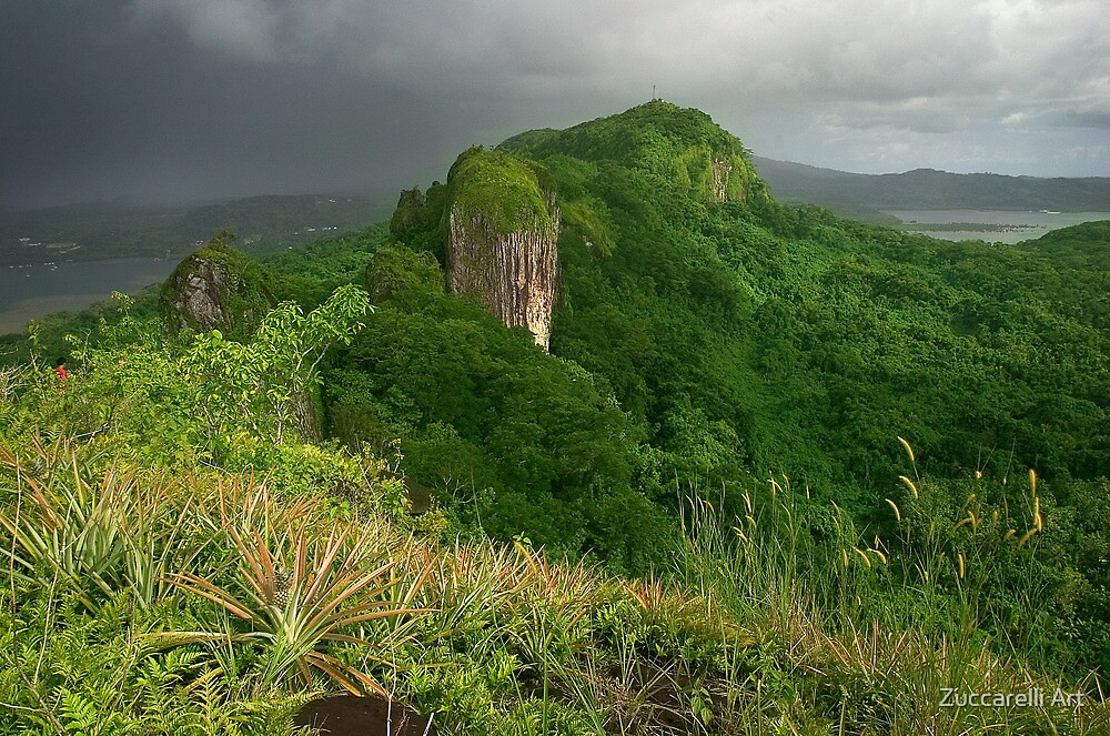 "Sokehs Ridge - Pohnpei, Micronesia" by Alex Zuccarelli | Redbubble
