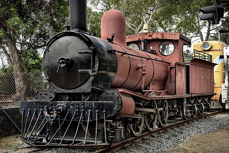 ""Steam Locomotive - South Australian Railways No. Y 71"" by Glen ...