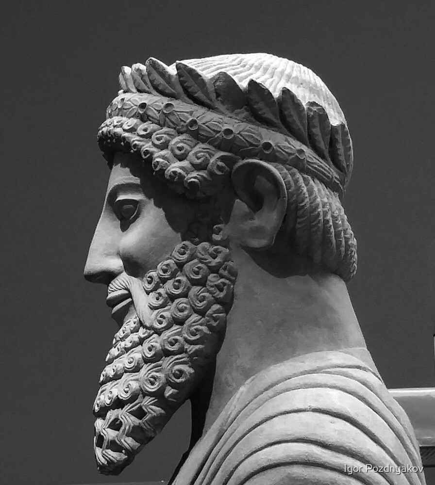 "British Museum. Babylonian Statue" by Igor Pozdnyakov | Redbubble