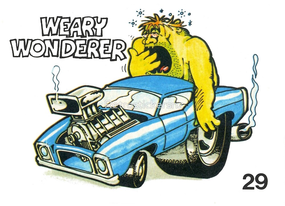 "Weary Wonder #29 Mad Hot Rods, Allen's & Regina, New Zealand" by ...
