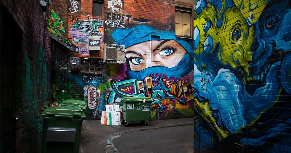 "Croft Alley" by melbournedesign | Redbubble