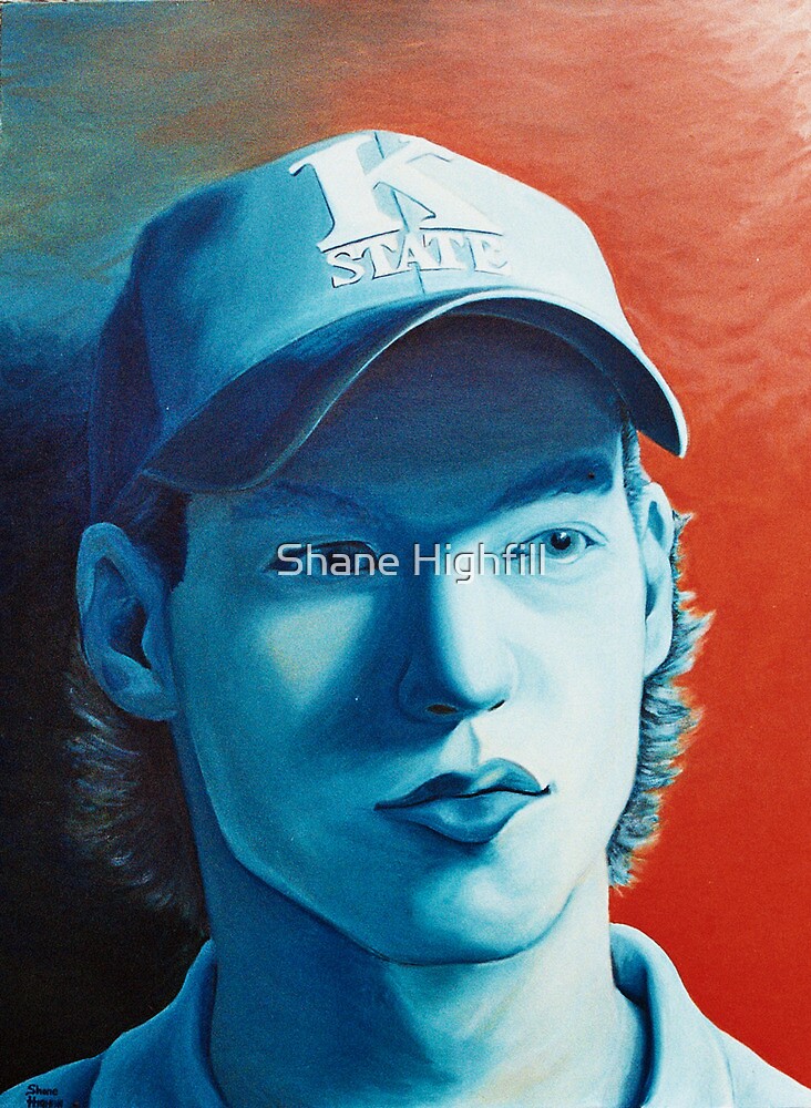 "Shane Highfill, Self Portrait" by Shane Highfill | Redbubble
