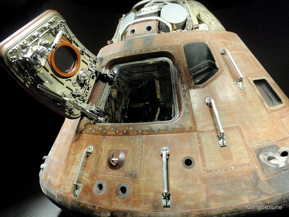 "APOLLO 14 Crew Capsule" by sienebrowne | Redbubble