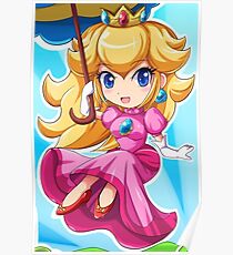 Princess Peach Posters | Redbubble