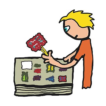 "Philately Stamp Collecting" Sticker for Sale by Mark-Ewbie | Redbubble