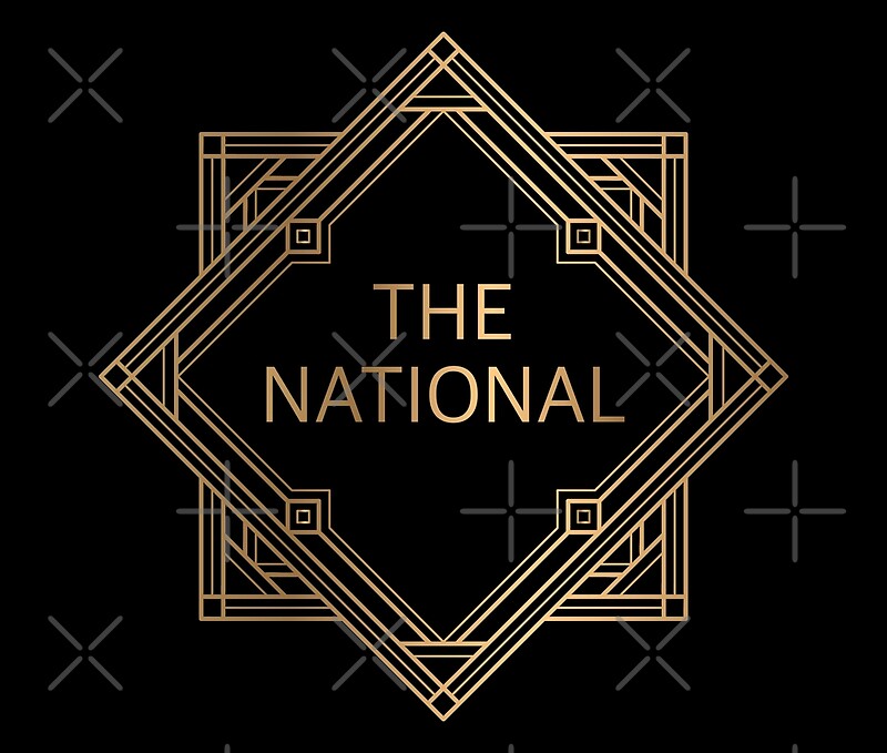 "The National Band Logo Art Deco" by TheN | Redbubble