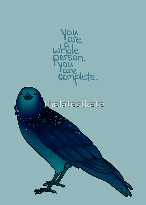 "Cosmic Crow" by thelatestkate | Redbubble