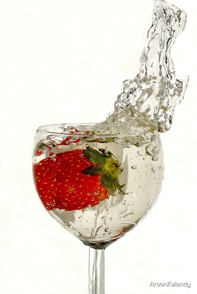 "Straw Berry Splash......" by AroonKalandy | Redbubble
