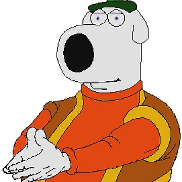 "Brian as Morshu" Sticker for Sale by SordidIF | Redbubble