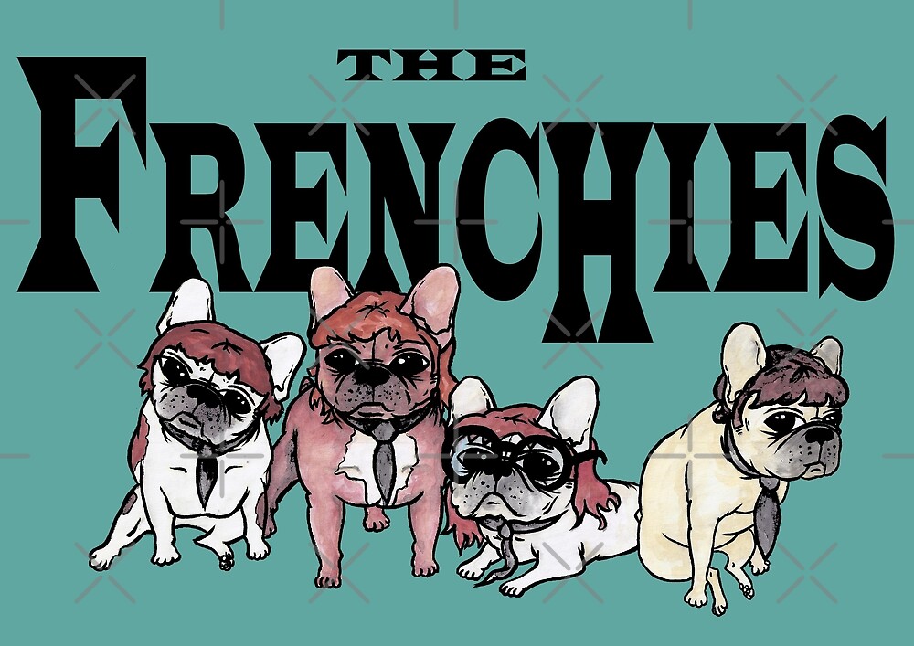 "The Frenchies" by Barbara Gibbings | Redbubble