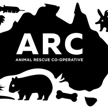 "ARC Animals across Australia - black type" Essential T-Shirt for Sale ...