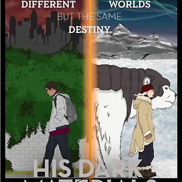 "His Dark Materials Lyra & Will" Canvas Print for Sale by Jedi-amt ...