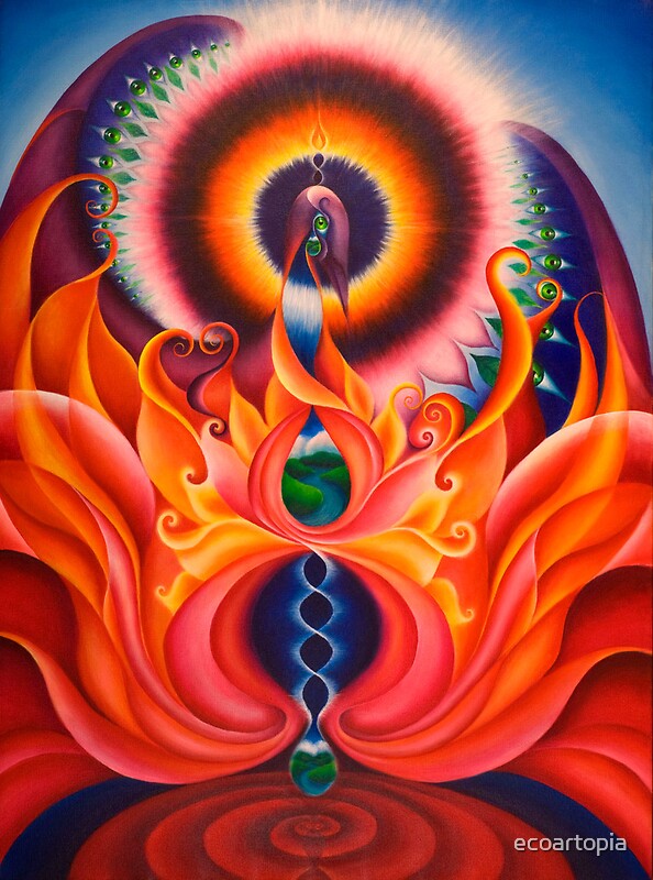 "Moksha" by ecoartopia | Redbubble