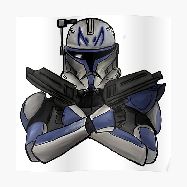 Captain Rex Posters | Redbubble